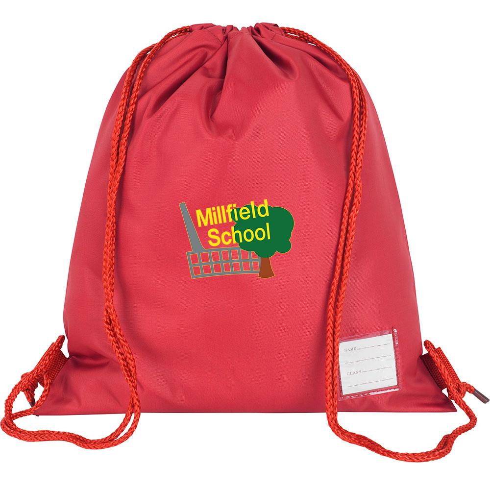 Millfield Primary School P.E Bag – Weclome to SK School Uniforms