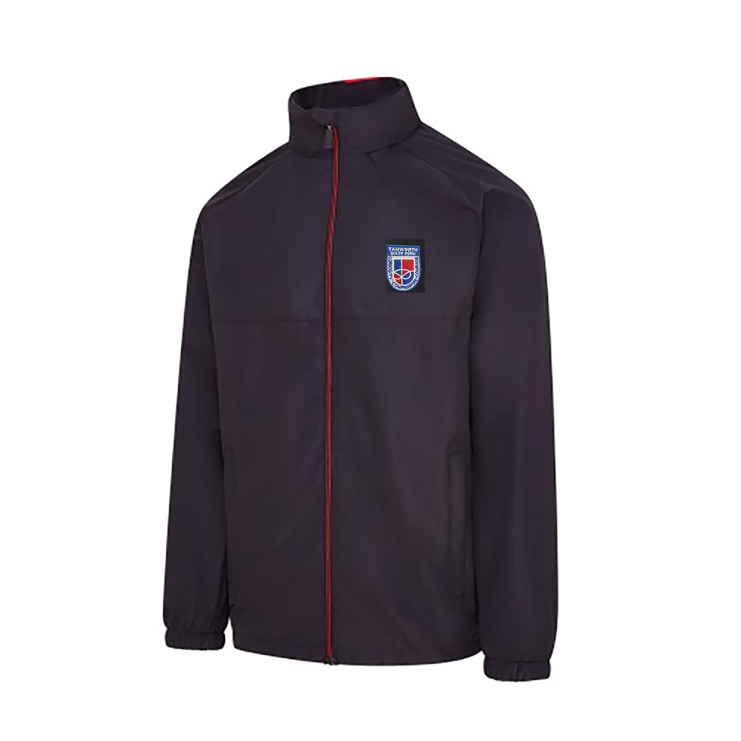 Landau Forte Academy Tamworth Sixth Form SHOWERPROOF JACKET BLACK/RED ...